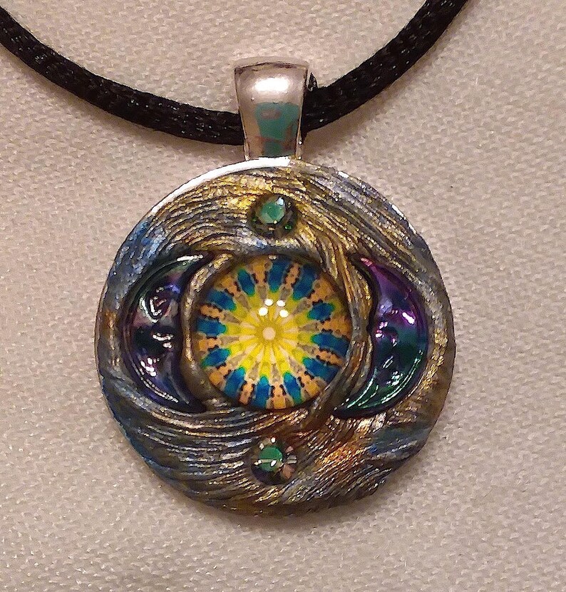 Sun Moon Celestial Mystical Gypsy Mandala Mosaic - Etsy