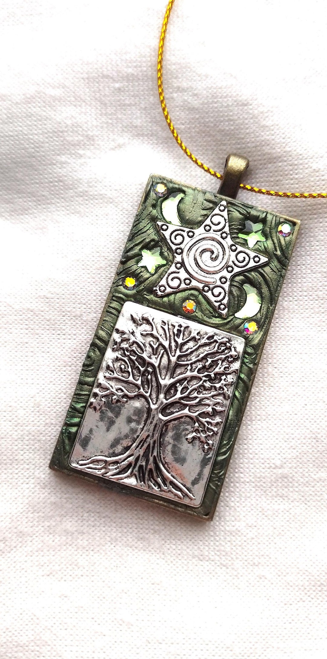 Tree of Life, Celestial, Solstice, Pagan, Holiday, Amulet, Ornament, OR ...