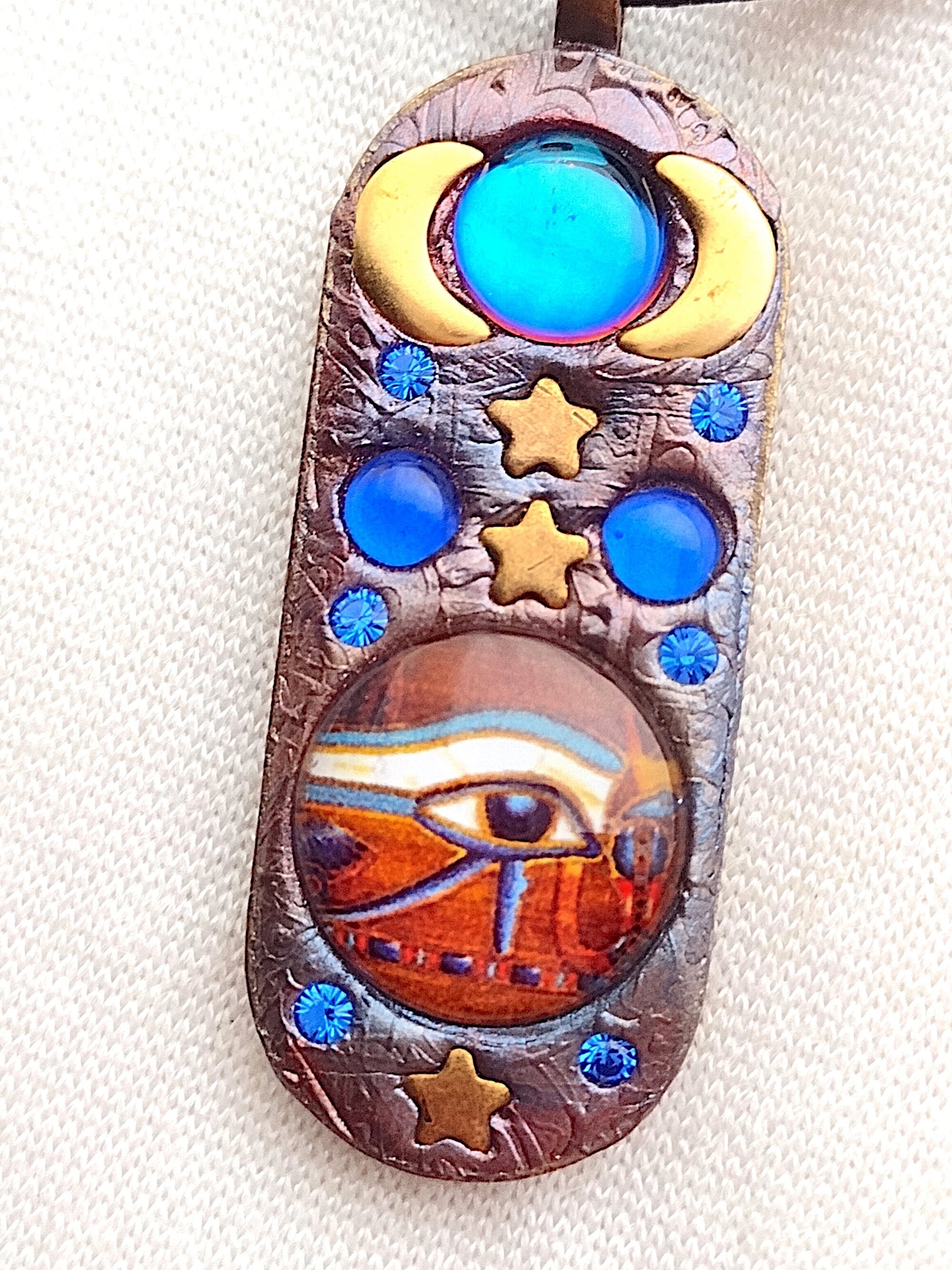 Egyptian, Celestial, Mystical, Gypsy, Amulet, PA-591 - Etsy