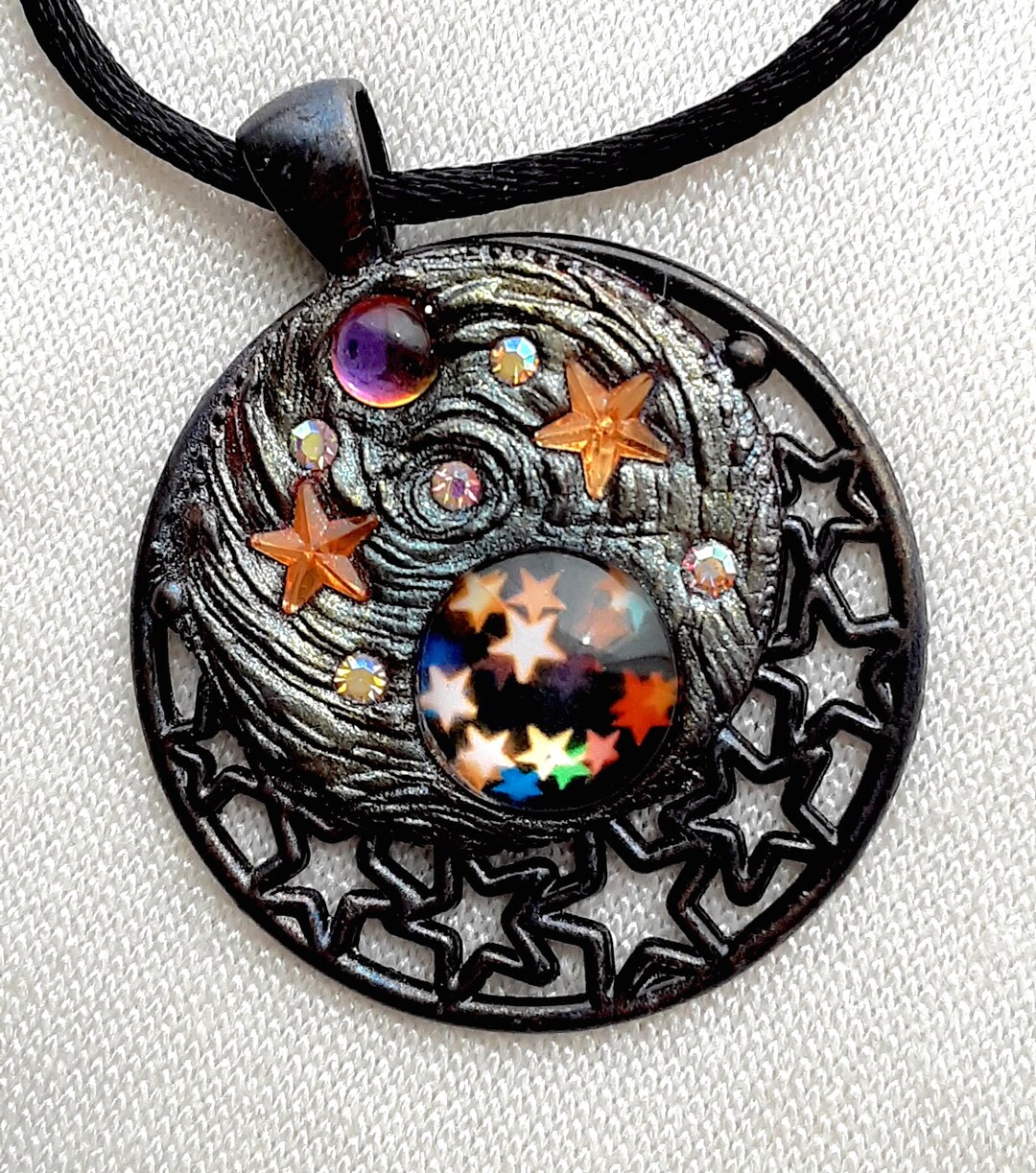 Celestial, Stars, Gypsy, Mystical, Pendant, PA-274 - Etsy