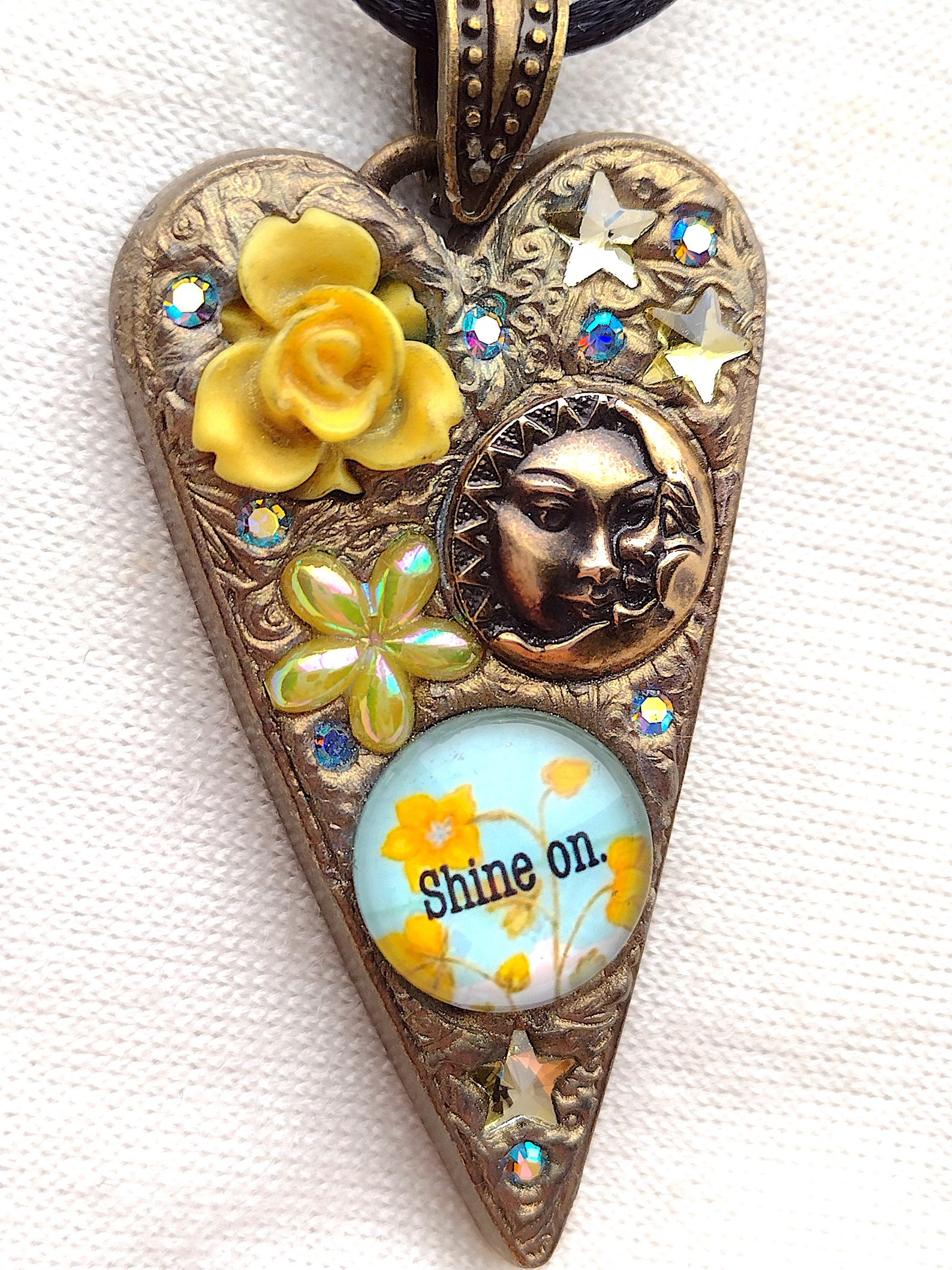 Celestial, Affirmation, Meditation, Love, Amulet, Pendant, PA-557 - Etsy