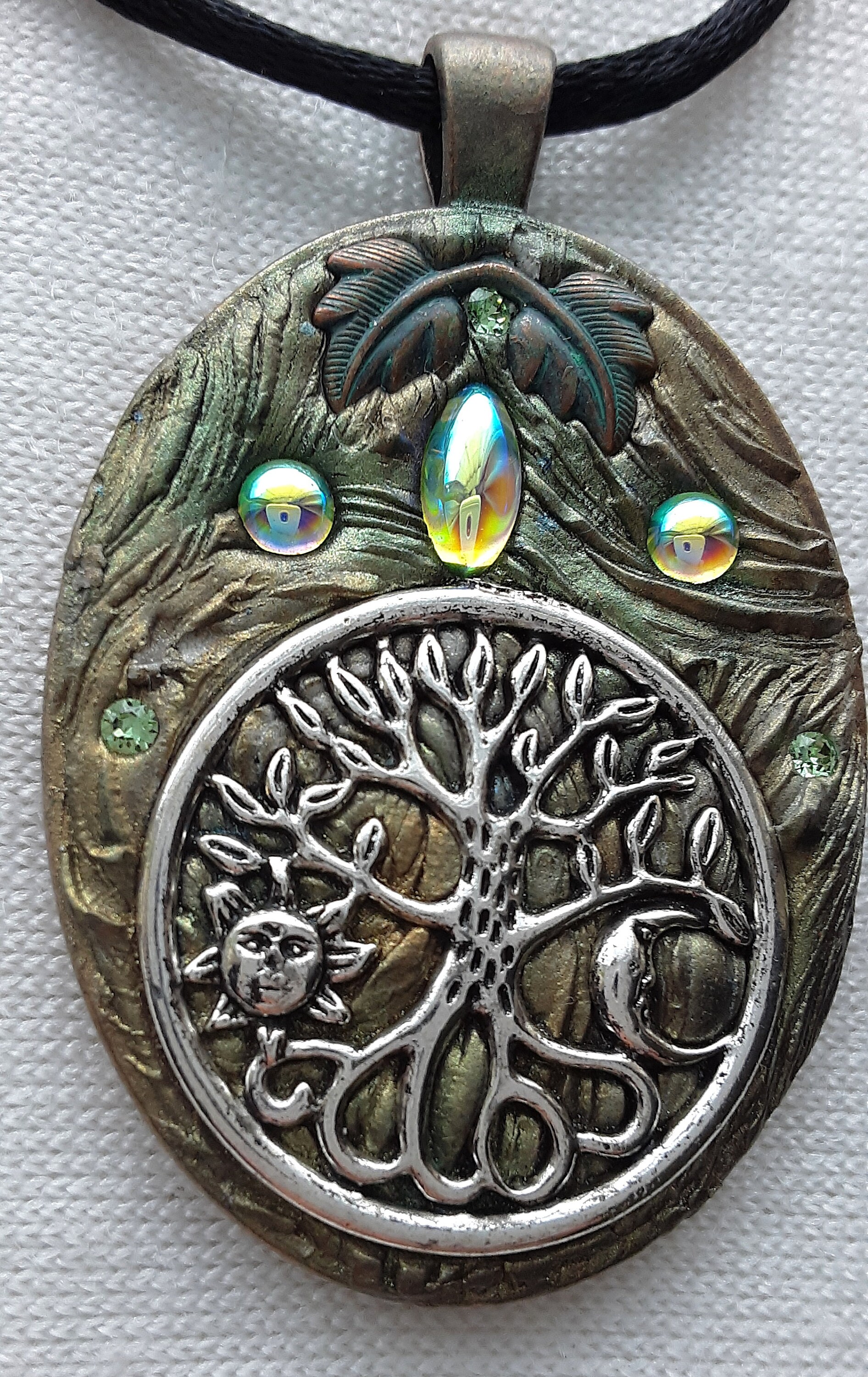 Tree of Life Celestial Nature Pagan Amulet Pendant - Etsy