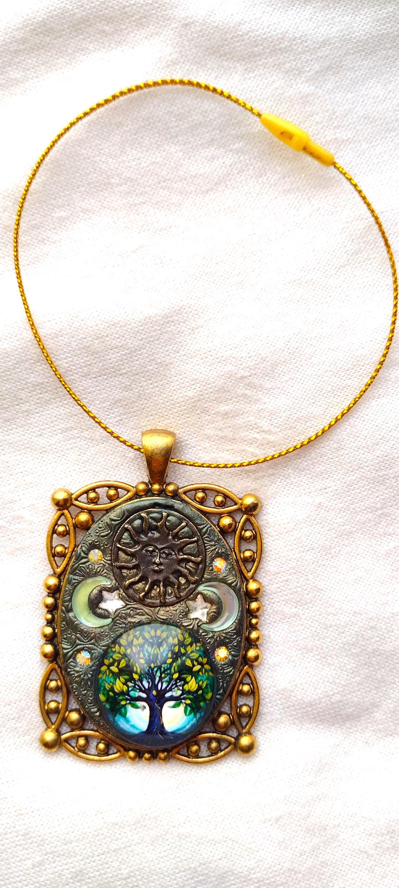 Tree of Life, Solstice, Earth Spirit, Celestial, Ornament, Amulet, OR ...