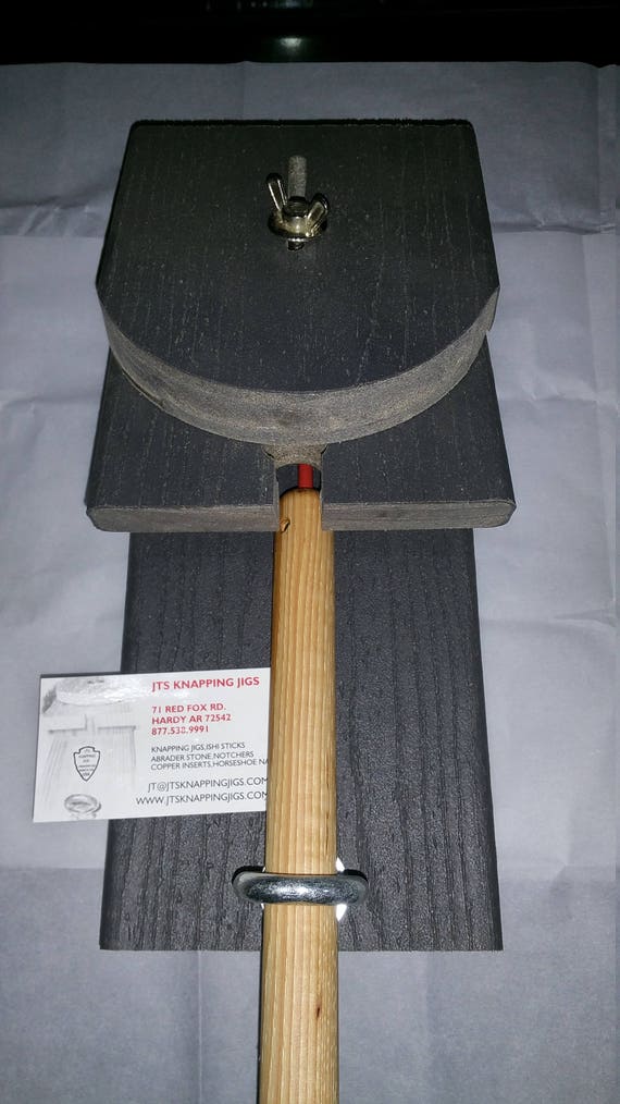 12" ISHI STICK PRESSURE FLAKER FLINT KNAPPING HICKORY/OAK Native ...