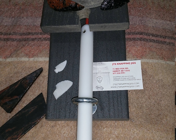 Flint Knapping Jig W/ Delrin Rod ISHI Stick Flaker - Etsy