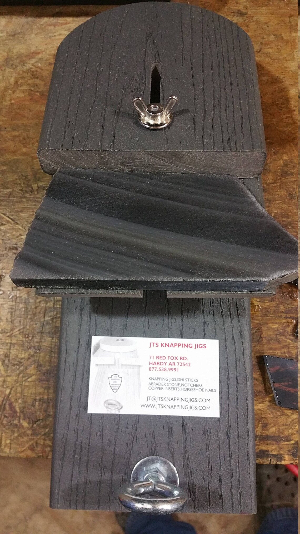 Flint Knapping Jig W/ Delrin Rod ISHI Stick Flaker - Etsy