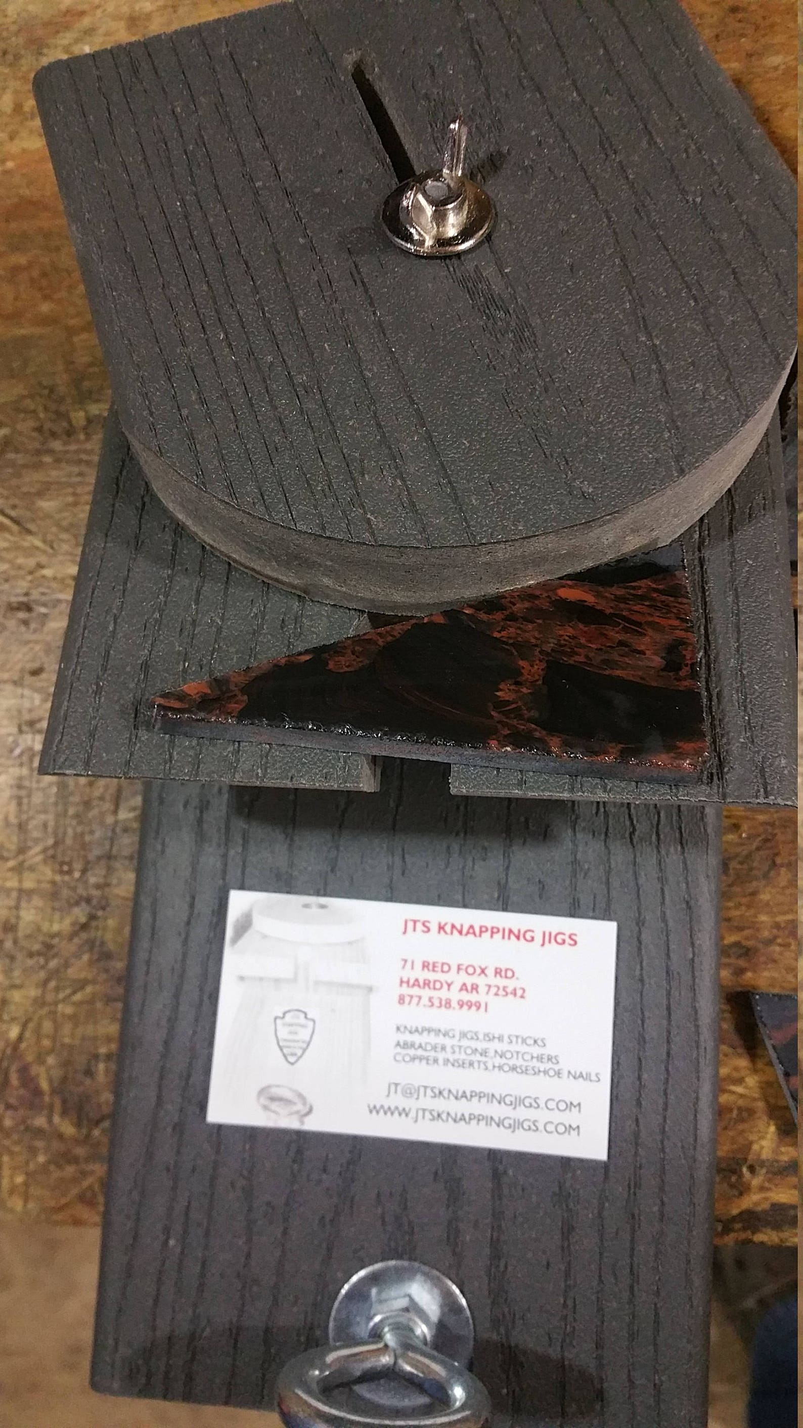 Flint Knapping Jig W/ Delrin Rod ISHI Stick Flaker | Etsy