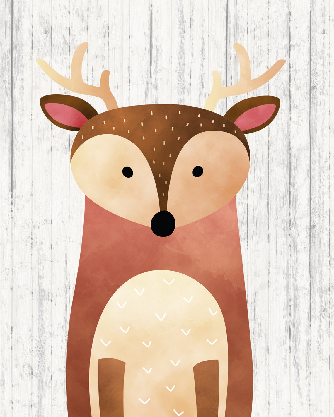 Deer Nursery Decor Woodland Animals Deer Nursery - Etsy