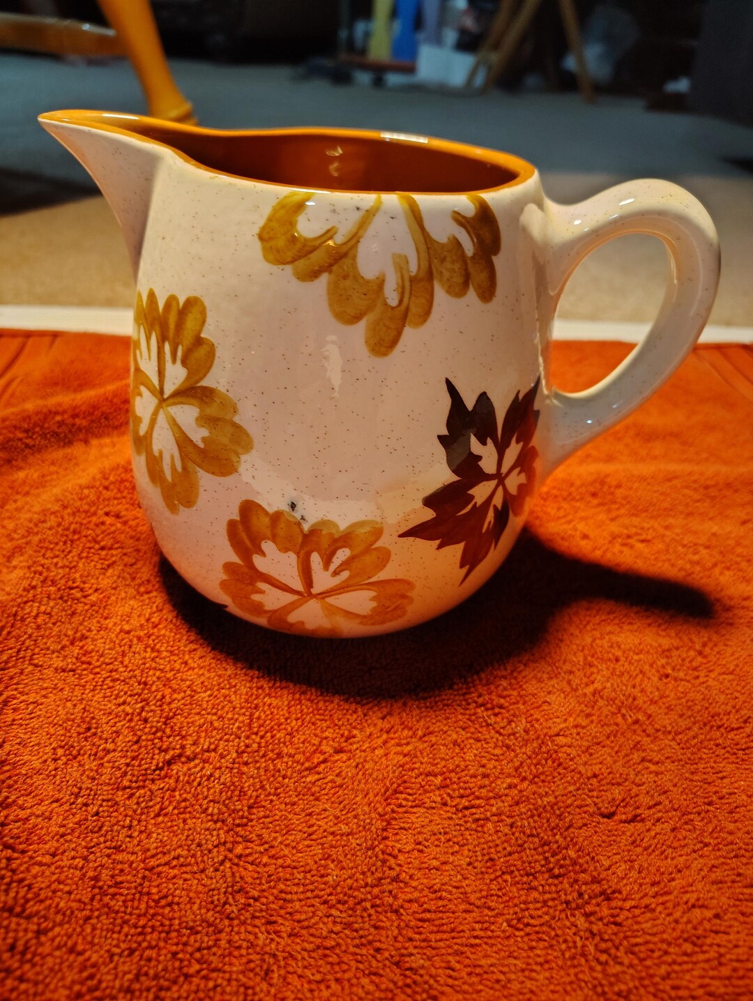 Vintage Stangl Pottery Creamer: Paisley & Dora Field Floral Design - Etsy