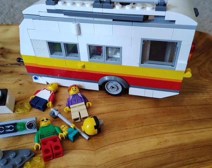 Vintage Lego Caravan With Extra Pieces and Little People - Etsy