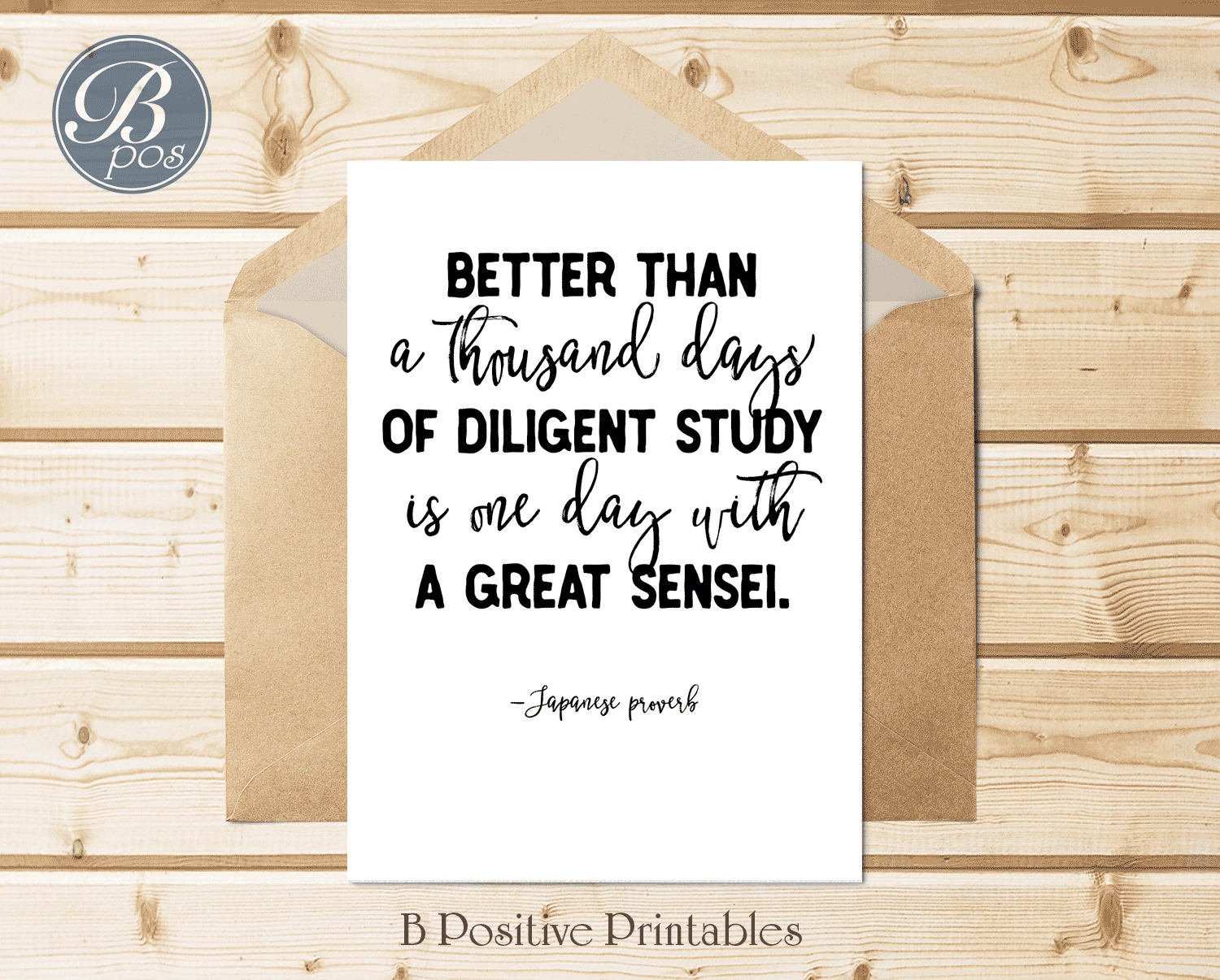 Sensei Card, Karate Card, Sensei Thank You, Sensei Appreciation, Karate ...