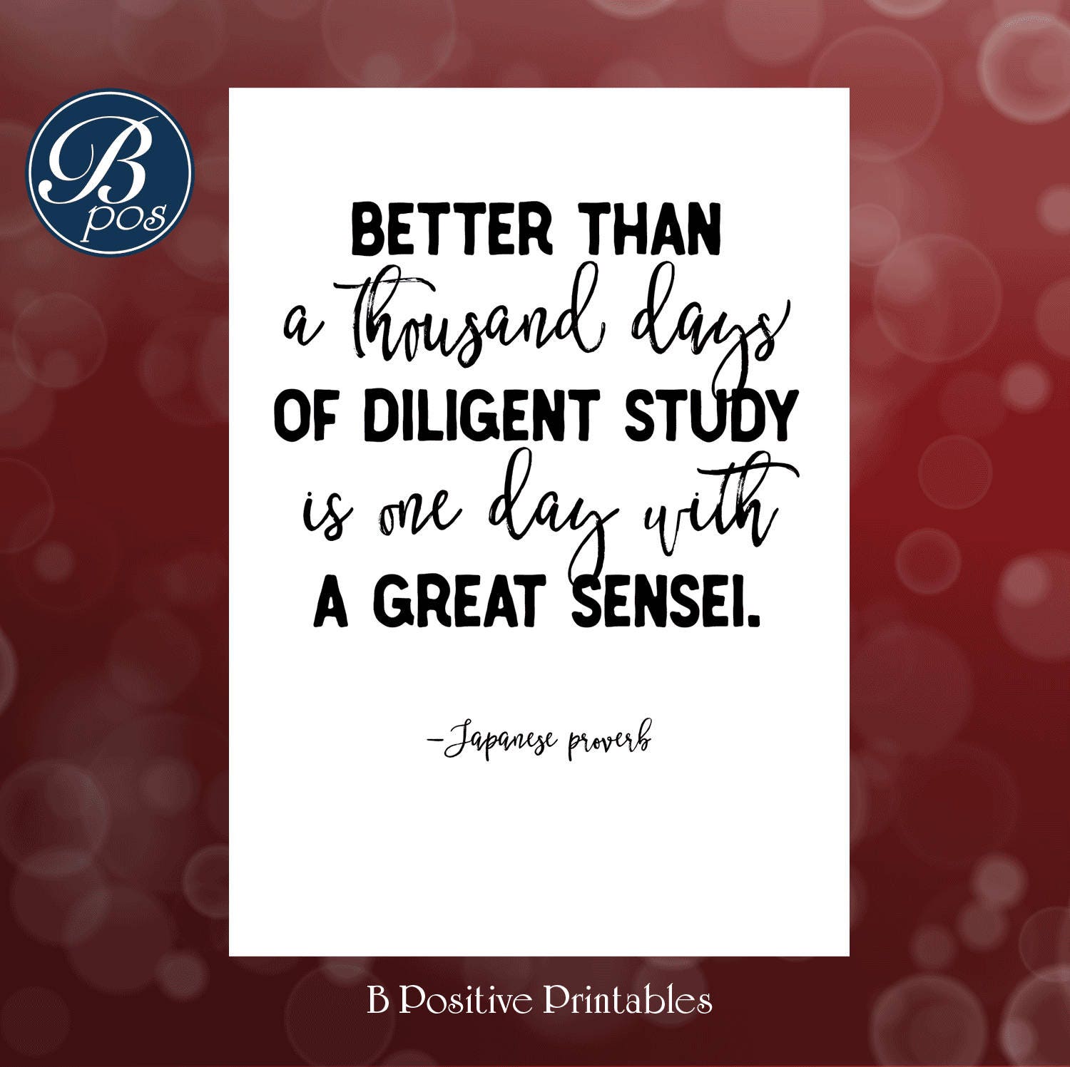 Sensei Card, Karate Card, Sensei Thank You, Sensei Appreciation, Karate ...