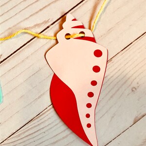 Under the Sea Banner - Mermaid Banner - Shellfish Decoration - Etsy