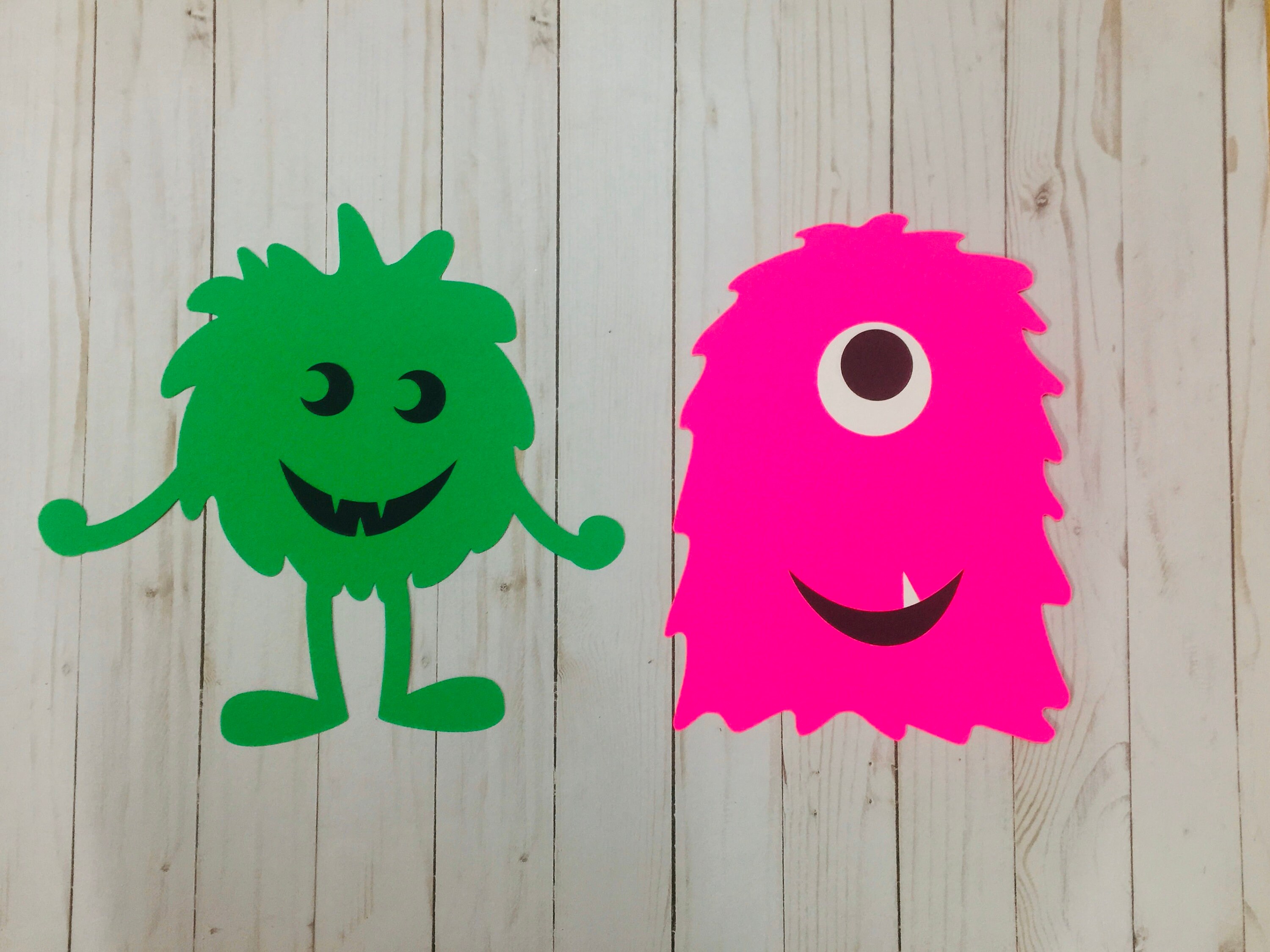 15 Monster Cutouts Die Cuts 5 - Etsy UK