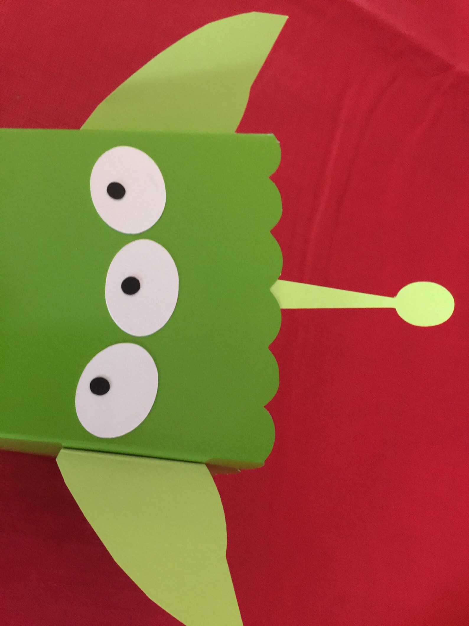 Alien Popcorn Box Martian Popcorn Box | Etsy