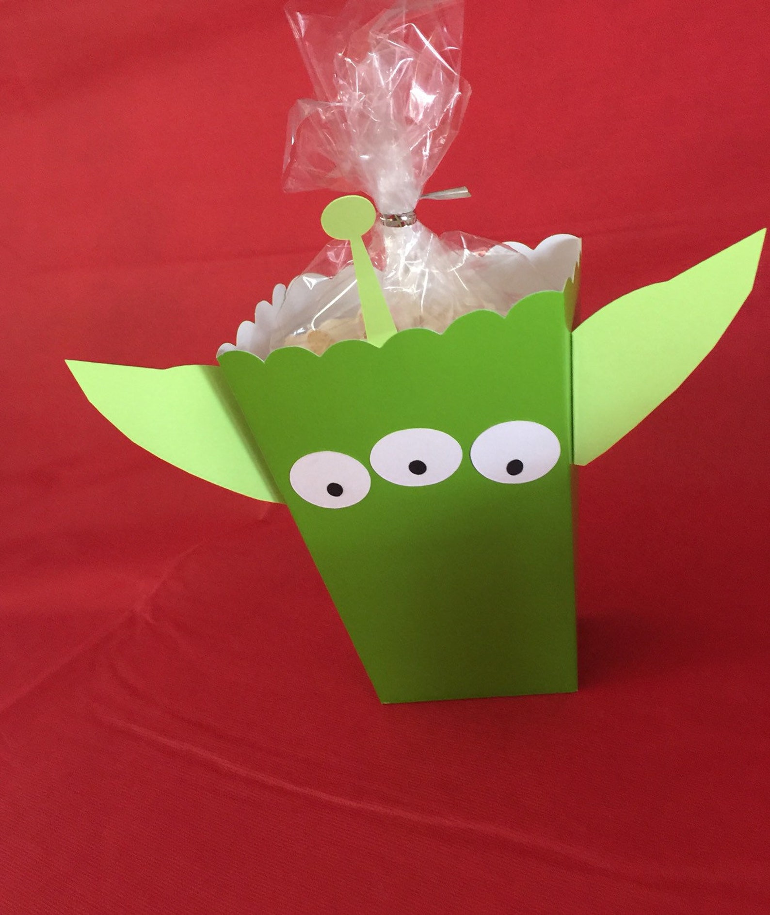 Alien Popcorn Box Martian Popcorn Box | Etsy
