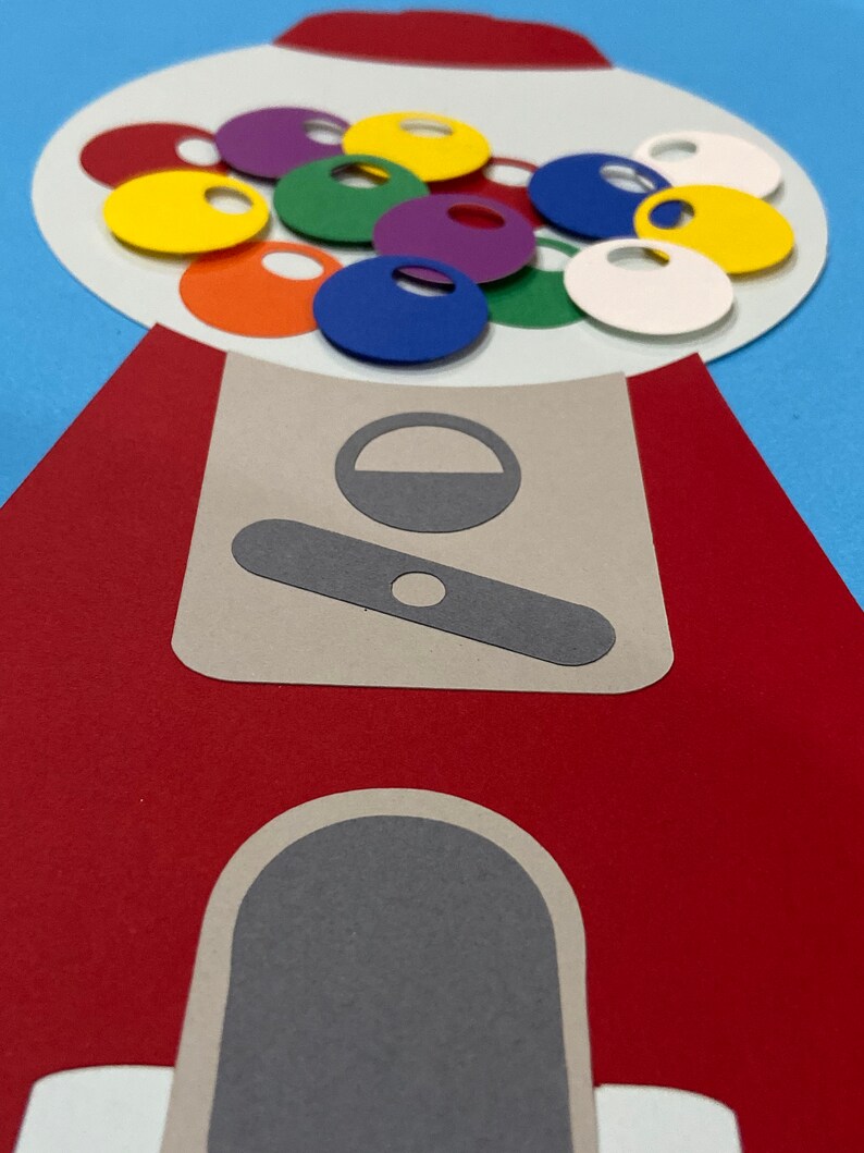 Gumball Machine Cutouts Die Cuts - Etsy