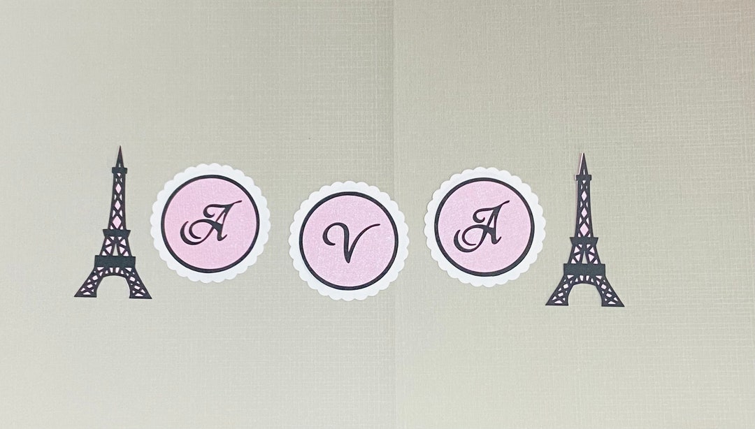 Paris Banner - French Birthday Party - Etsy