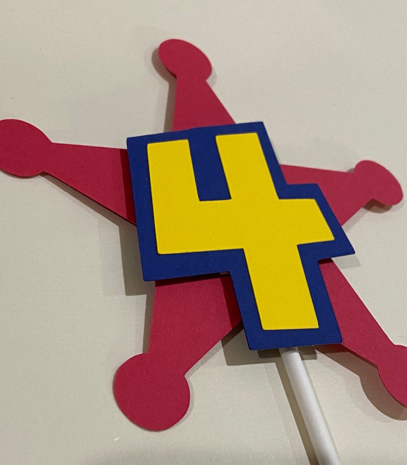 Custom Sheriff Cake Topper Star Cake Topper Cowboy Cake - Etsy