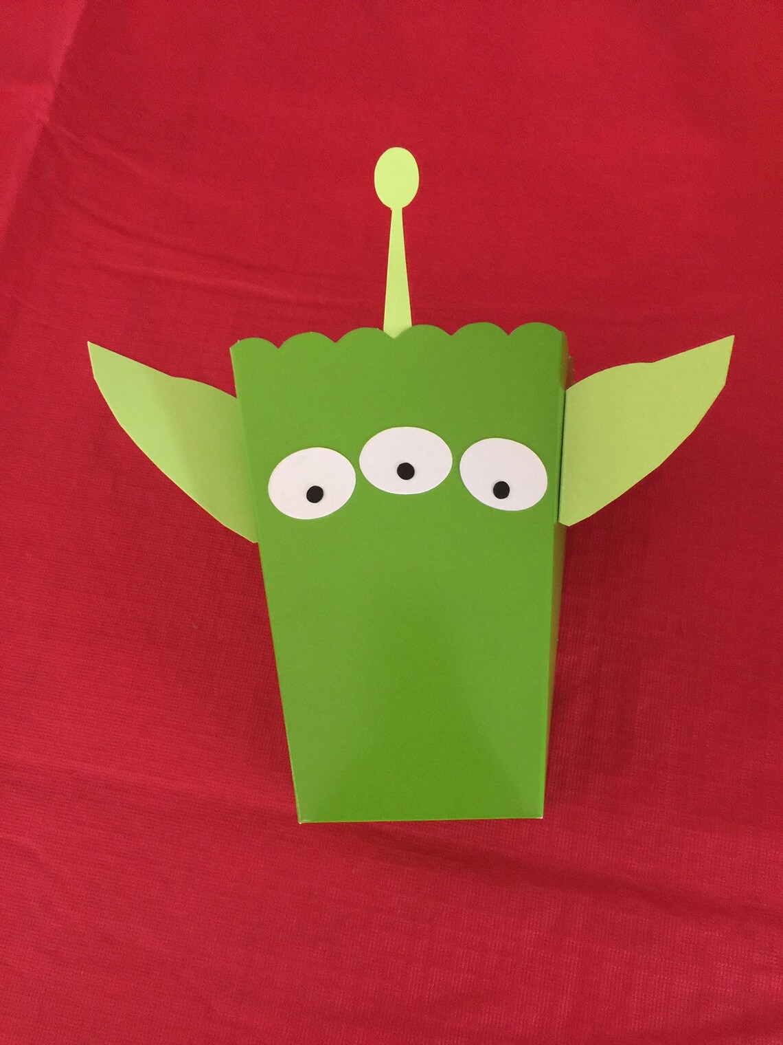 Alien Popcorn Box Martian Popcorn Box | Etsy