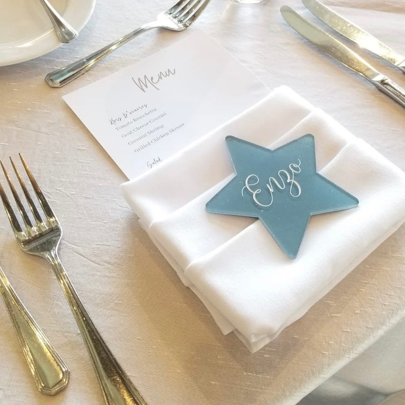 Star Place Cards - Etsy
