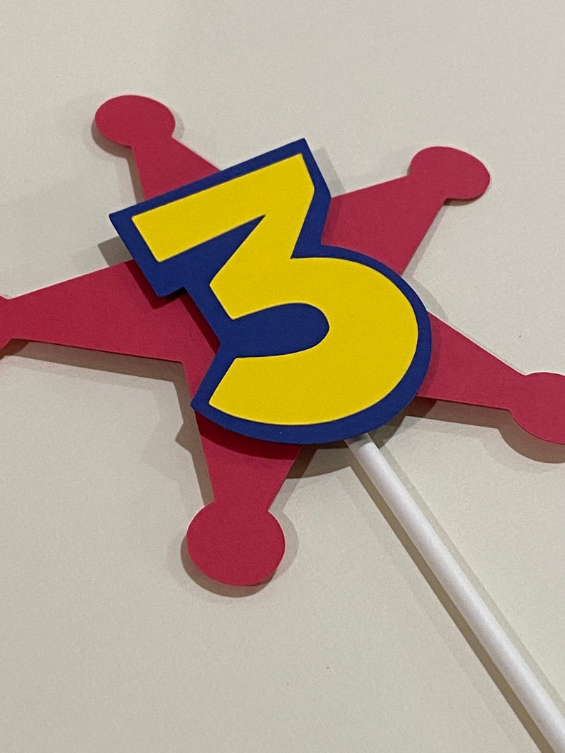 Custom Sheriff Cake Topper Star Cake Topper Cowboy Cake - Etsy