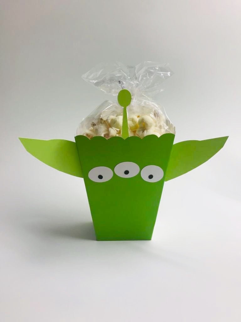 Alien Popcorn Box Martian Popcorn Box | Etsy