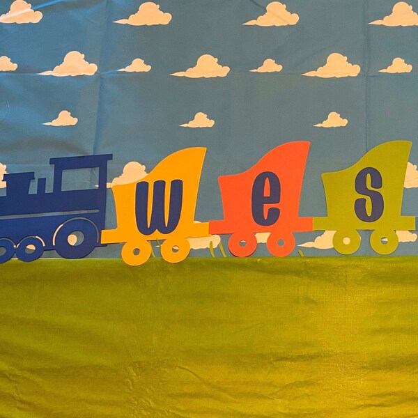 Train Banner - Etsy