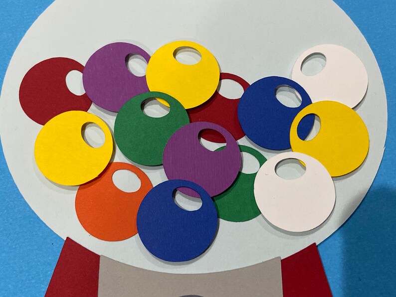 Gumball Machine Cutouts Die Cuts - Etsy