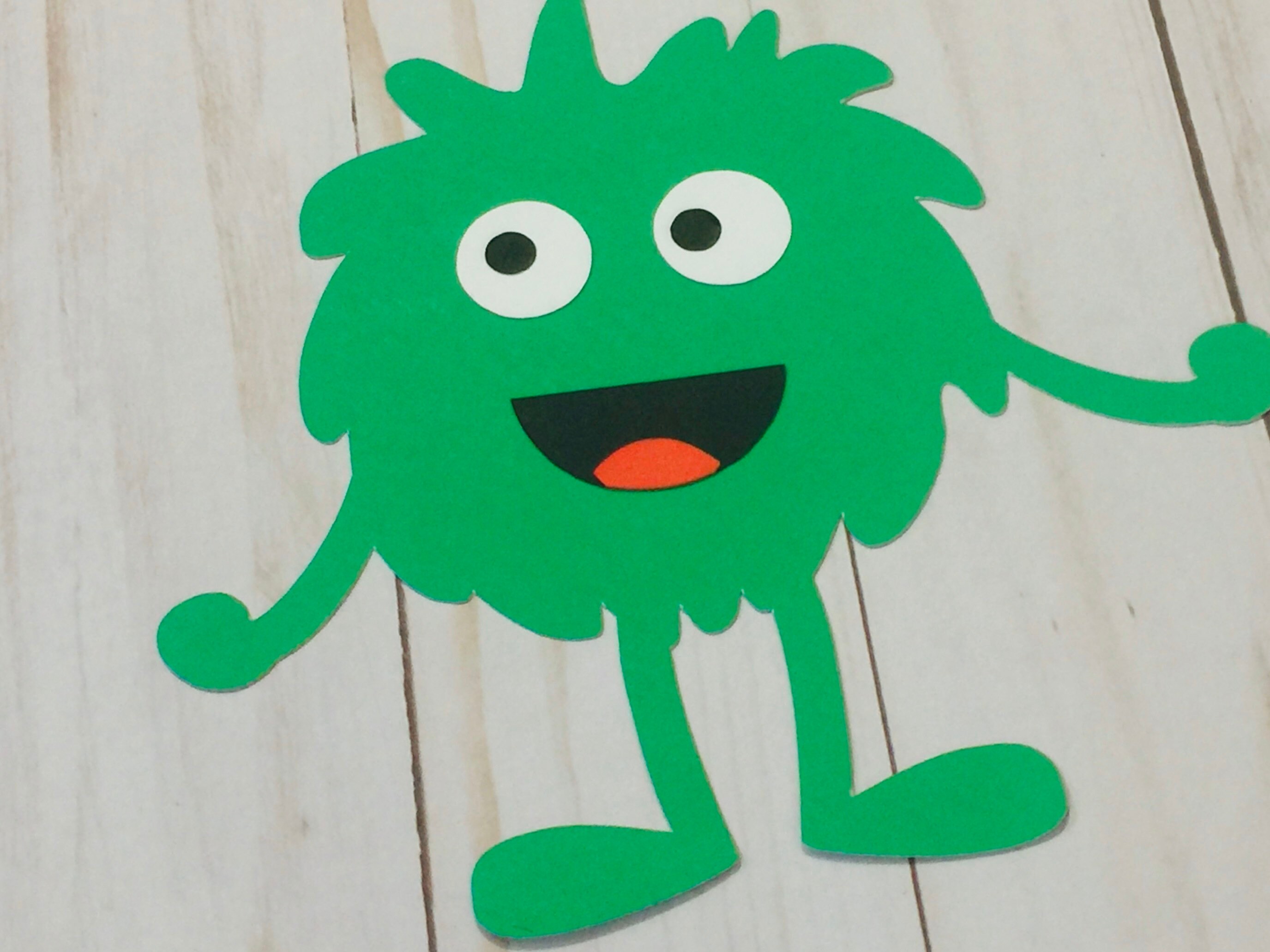 15 Monster Cutouts Die Cuts 5 - Etsy UK