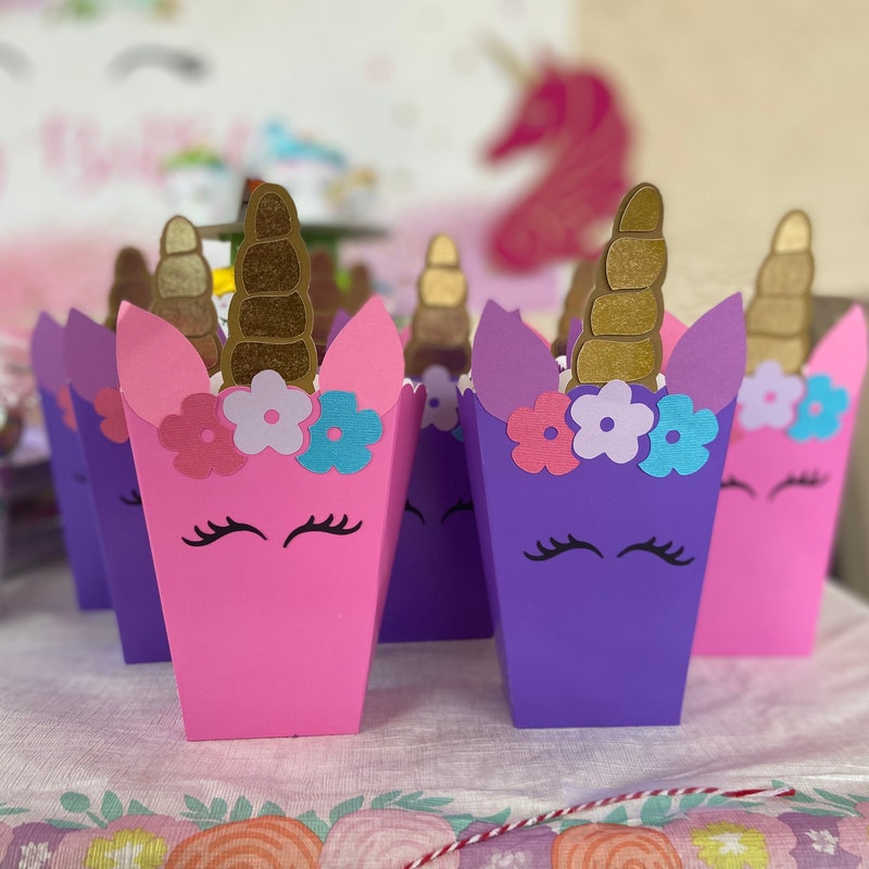 Elsa Popcorn Box - Etsy