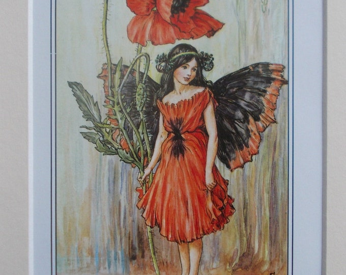 Flower Fairies: the PRIMROSE FAIRY Vintage Print C1930 by Cicely Mary ...