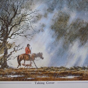 Four Thelwell Hunting Prints in Frames - Etsy UK