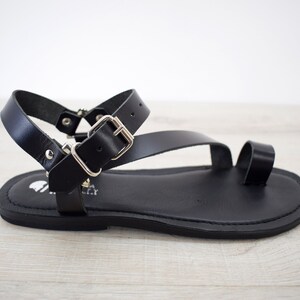 Roman Grecian Spartacus Mens Black Sandals - Etsy
