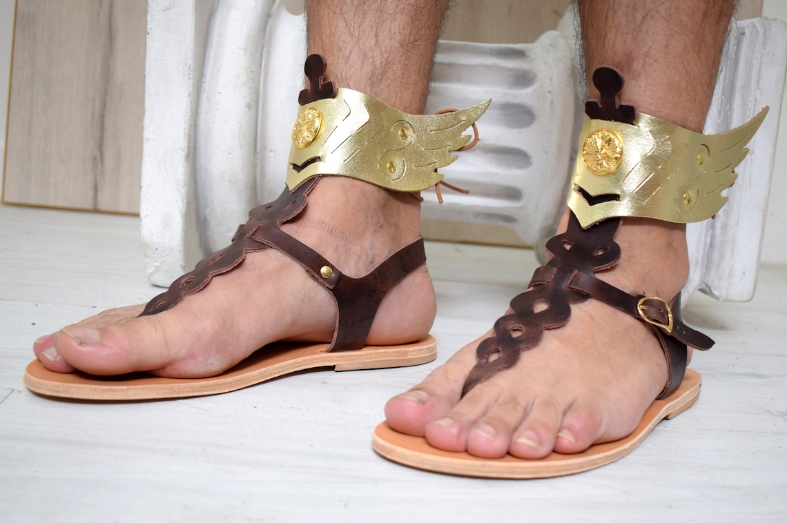 Winged God Hermes Sandals Flying Sandals Angel Sandals. - Etsy