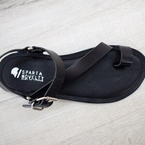 Roman Grecian Spartacus Mens Black Sandals - Etsy