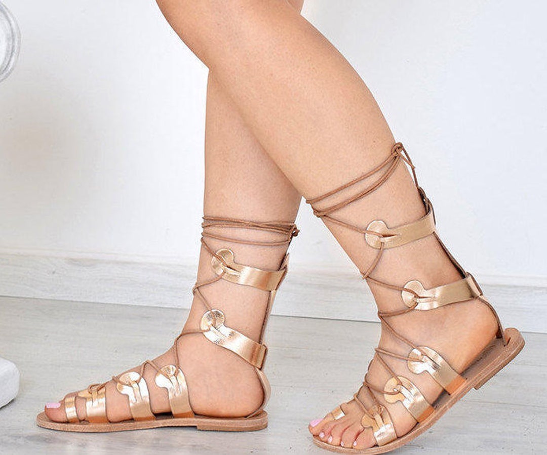 Greek Gladiator Women Sandals | Handmade by Sparta Sandals | Gift for ...