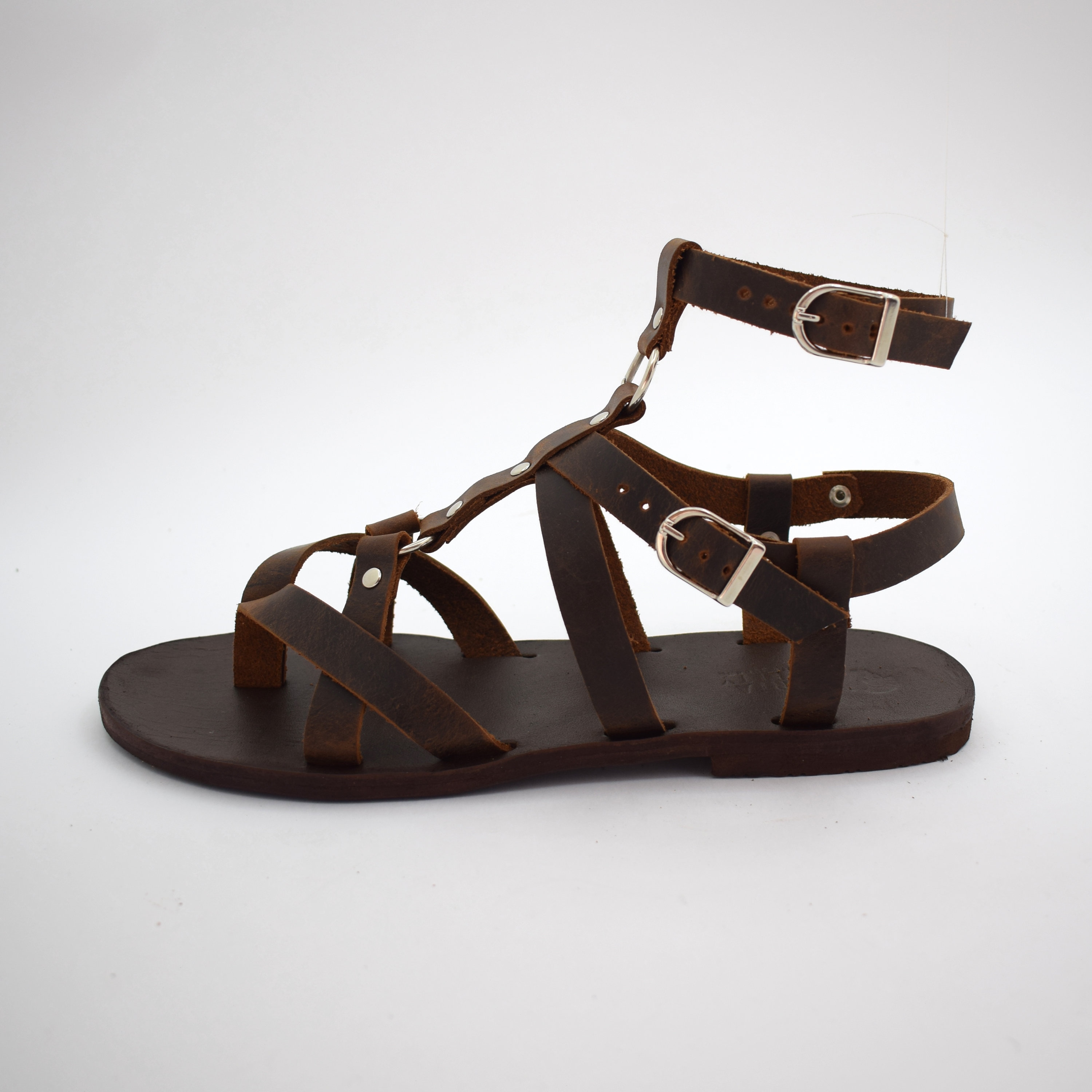 Gladiator Roman Grecian Spartan Mens Spartacus Halloween Sandals - Etsy