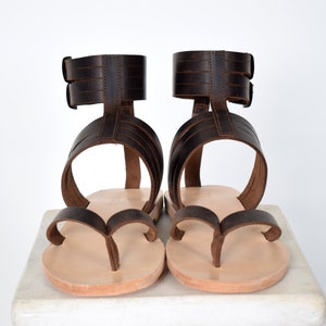 Gladiator Men Sandals, Greek Men Sandals, Genuine Leather Sandals ...