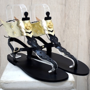 Angel Winged Greek God Sandals, Flying Sandals. - Etsy