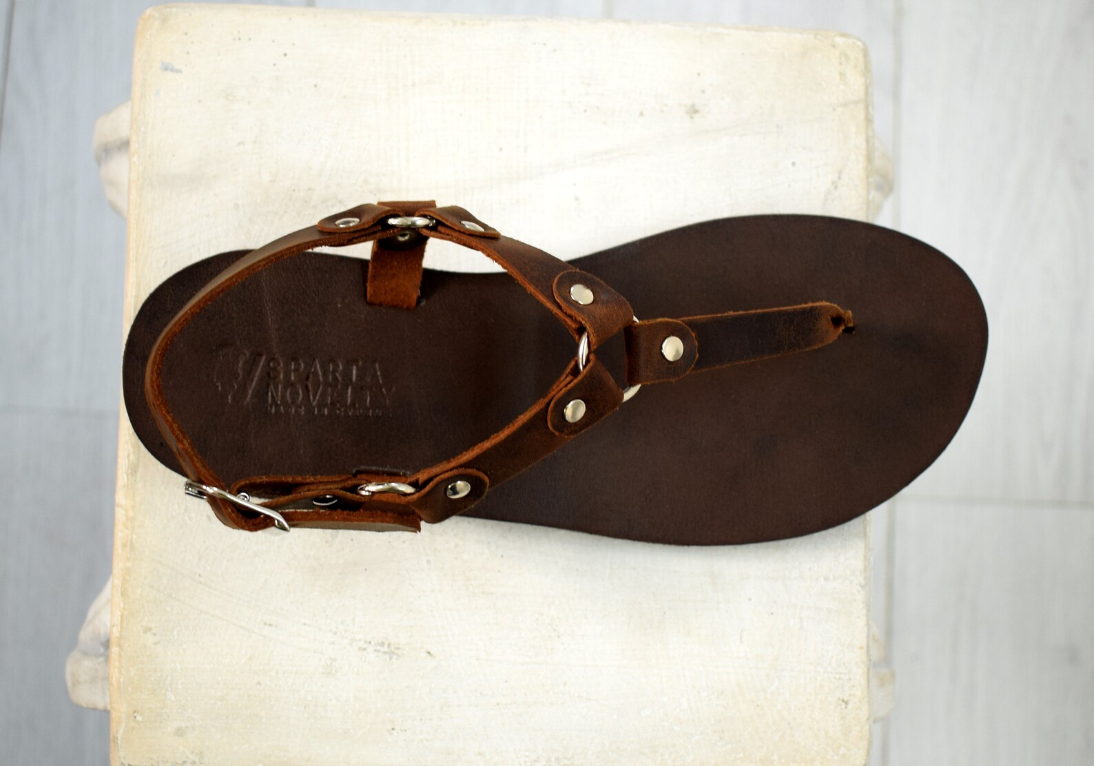 Spartacus Gladiator Roman Grecian Spartan Mens Brown Sandals, - Etsy