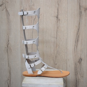 Gladiator Roman Men Grecian Spartan Sandals - Etsy