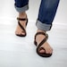 Roman Grecian Spartacus Mens Brown Sandals - Etsy