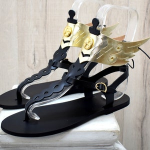 Winged Greek God Sandals, Flying Sandals, Angel Sandals. - Etsy
