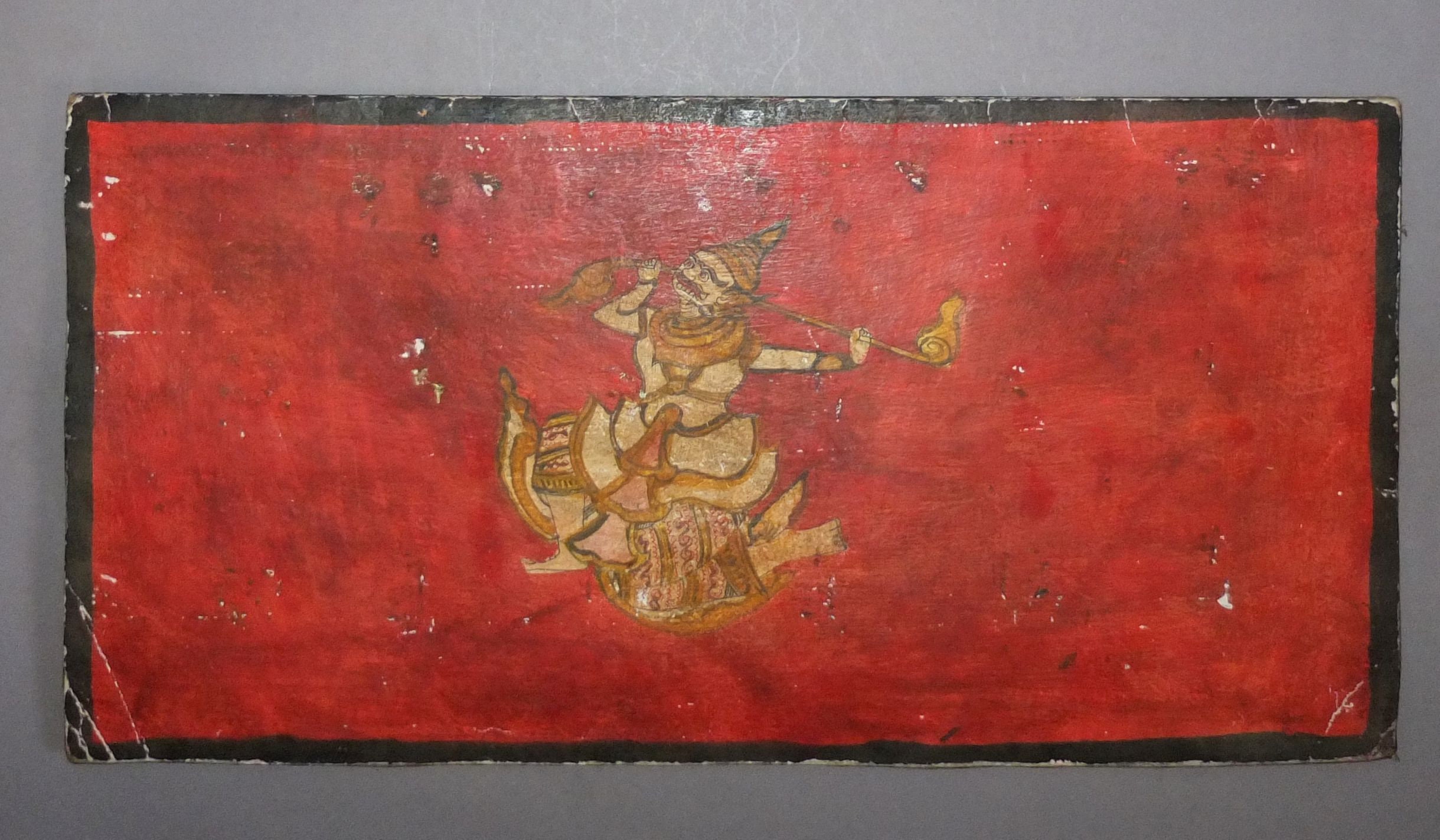 Old Burmese Fanfold Parabaik Book Illustrated Manuscript | Etsy