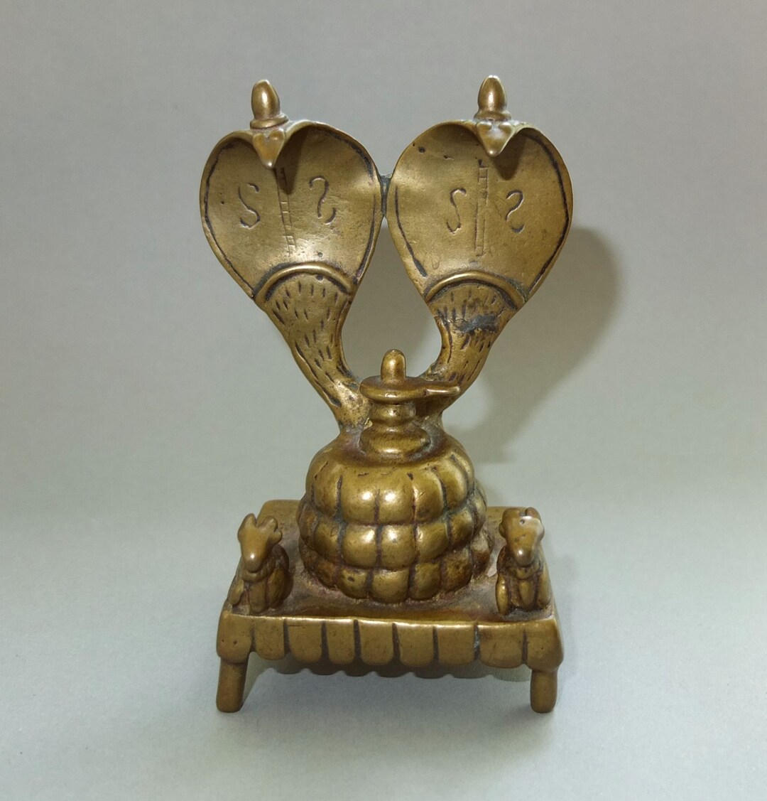 Antique Bronze Shiva Lingam Statue From Nepal, Fertility Symbol ...