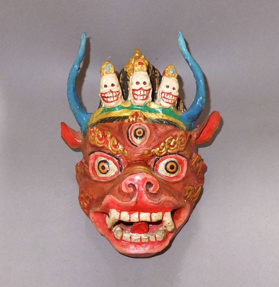 Tibetan buddhist yamantaka paper - Gem