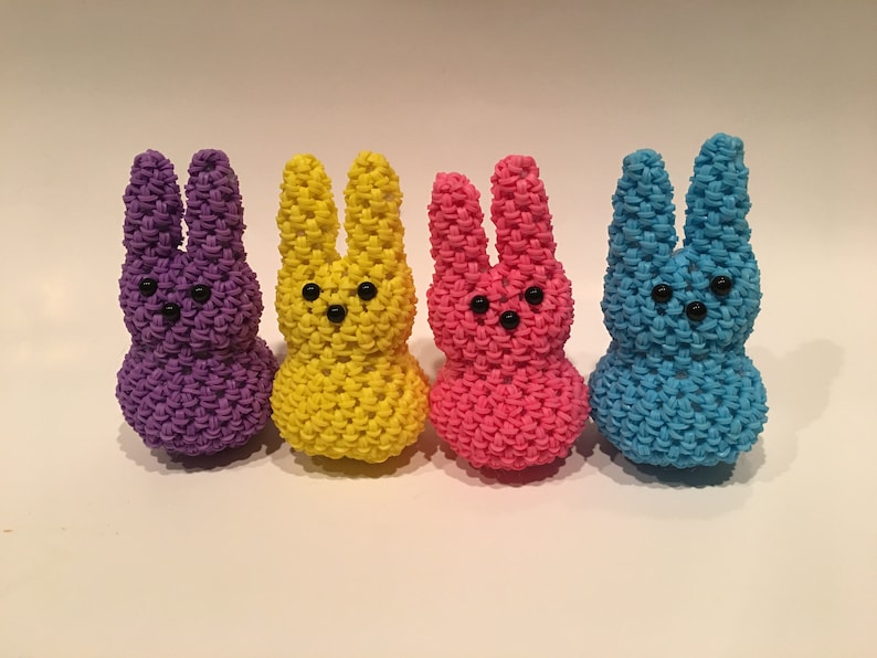 Easter Peeps Combo Play Pack Rubber Band Figure Rainbow Loom | Etsy