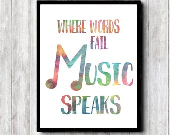 Where Words Fail | Etsy