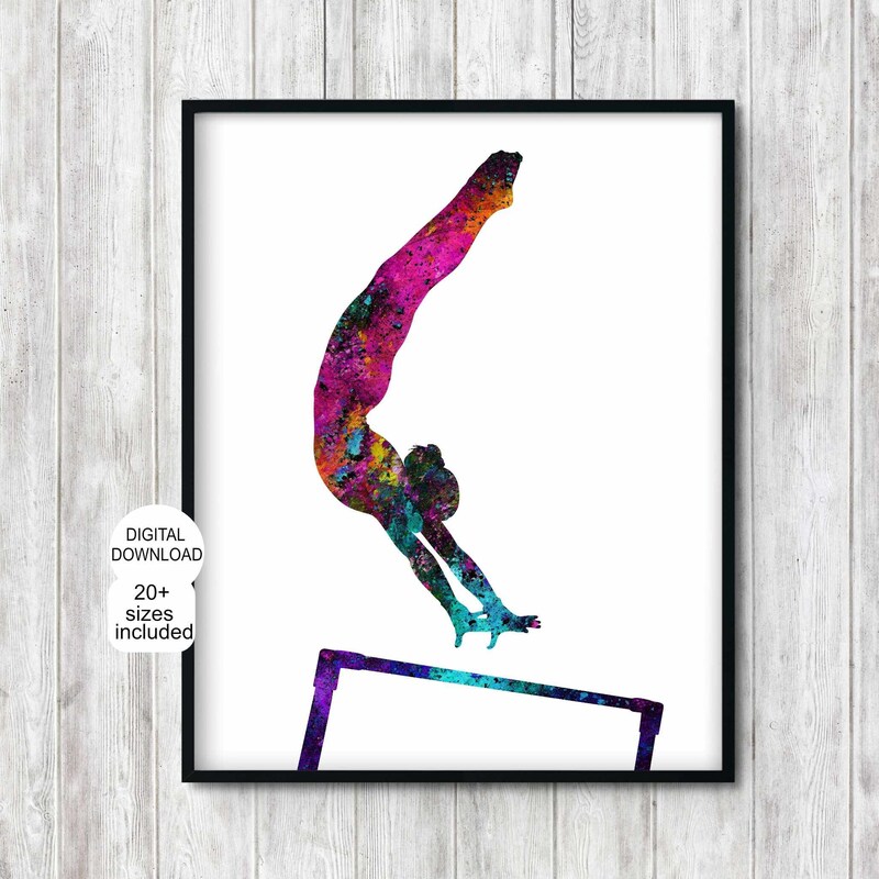 Gymnastics Poster - Etsy
